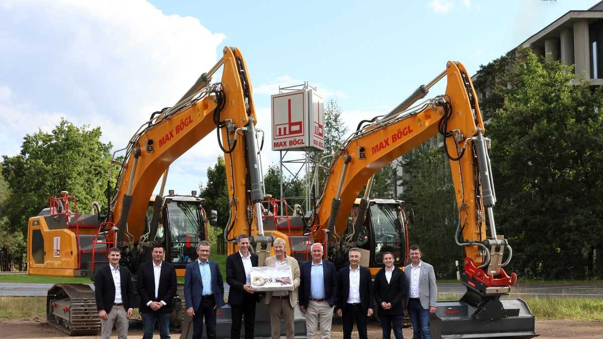 Großauftrag: Neues Maschinenpaket für Max Bögl