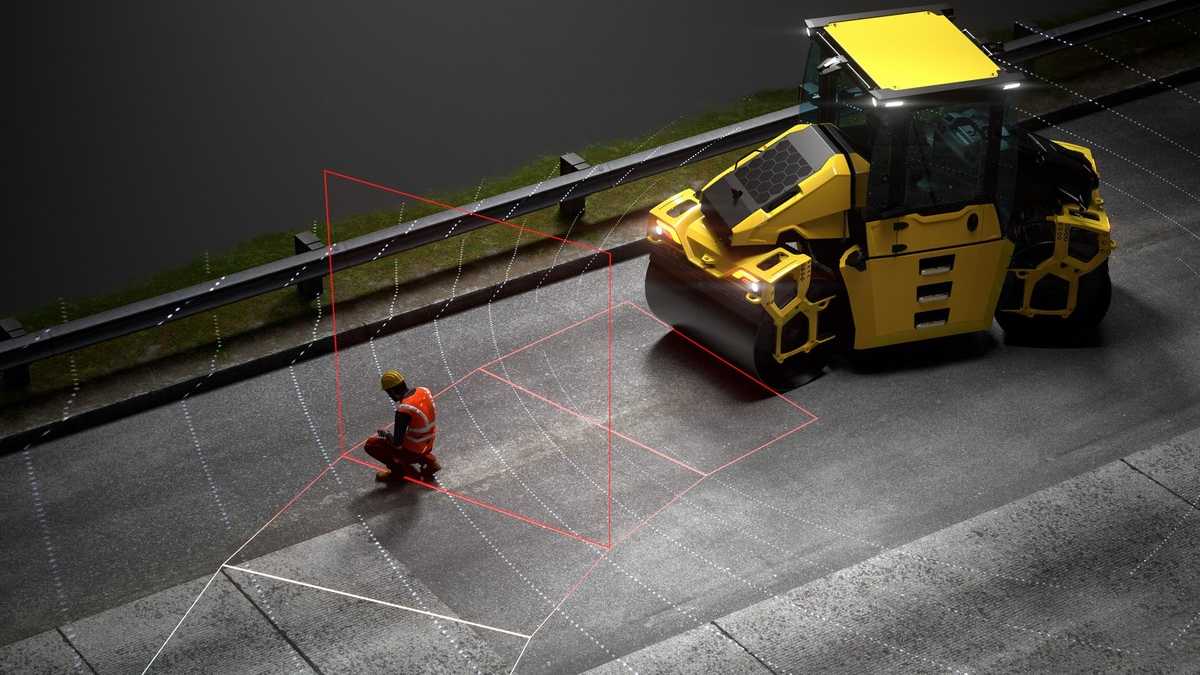 Bomag Notbremsassistent (Emergency Brake Assist) für Tandemwalzen ...